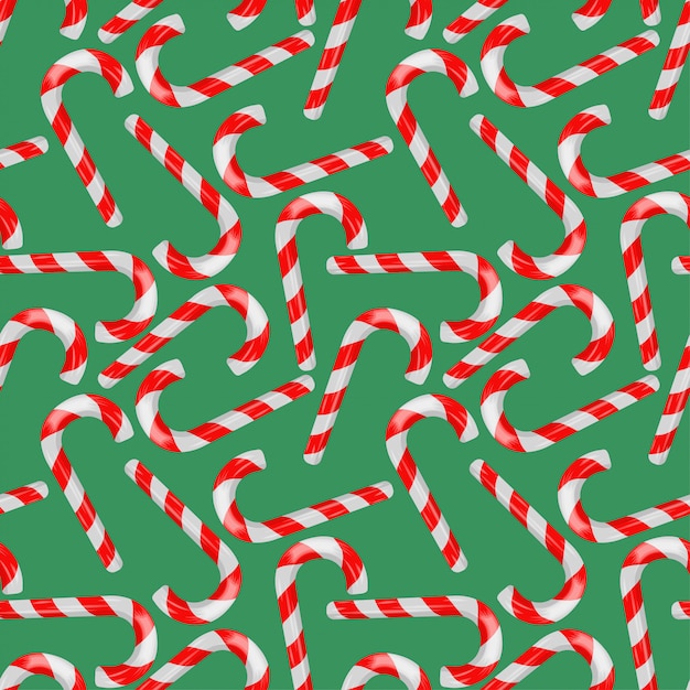 Festive Candy Cane Swirl: A Whimsical Christmas Pattern | Jiffy Designs
