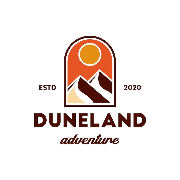 Embark on an Outdoor Adventure with Duneland's Iconic Logo | Jiffy Designs