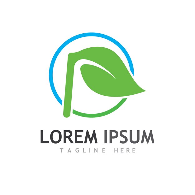 Vibrant Leaf Icon Emblem with Circular Design | Jiffy Designs