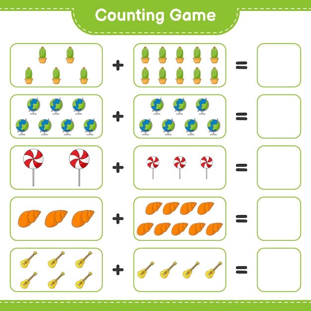 Colorful Counting Collection of Festive Icons and Symbols | Jiffy Designs