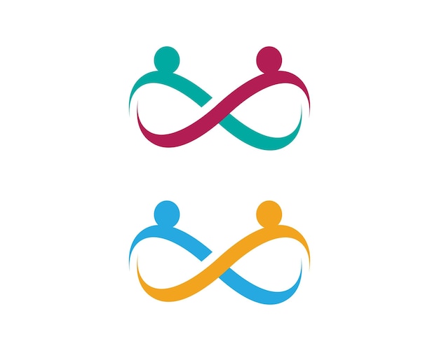 Vibrant Infinity Symbols Representing Unity and Togetherness | Jiffy ...