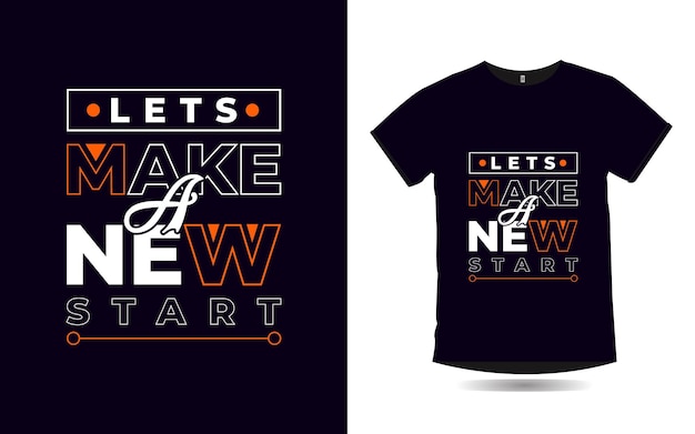 Vibrant Typographic Design for a Fresh New Start | Jiffy Designs