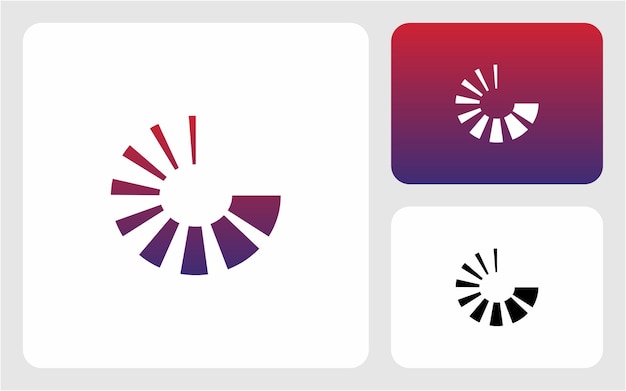 Vibrant Radiant Burst Symbols in Gradient Color Scheme | Jiffy Designs