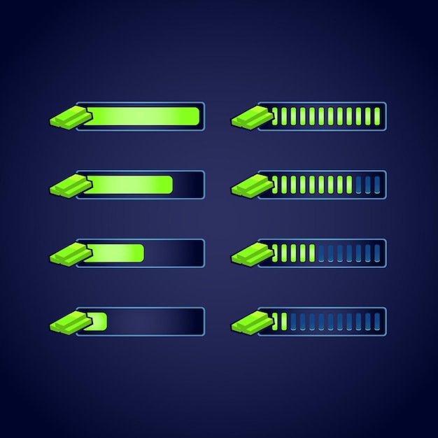 Vibrant Progress Bars for Dynamic Visuals | Jiffy Designs
