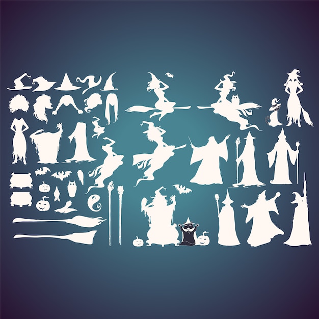 Enchanting Silhouettes of Beloved Fantasy Characters | Jiffy Designs