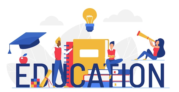 Vibrant Illustration Celebrating the Joy of Education | Jiffy Designs