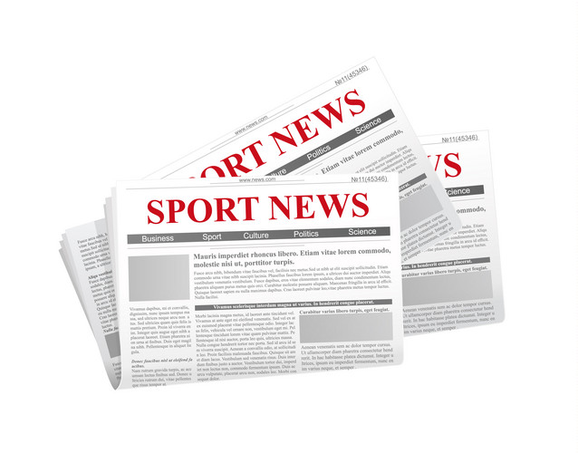 Vector Illustration Of A Newspaper With The Header News In Flat Style ...