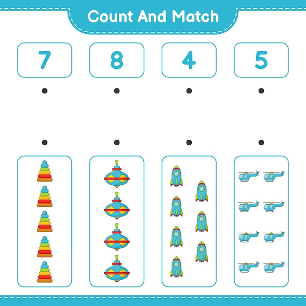 Colorful Shapes and Toys: A Fun Counting Activity | Jiffy Designs