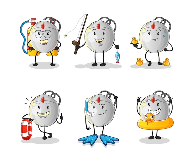 Playful and Diverse Collection of Illustrated Fire Extinguisher ...