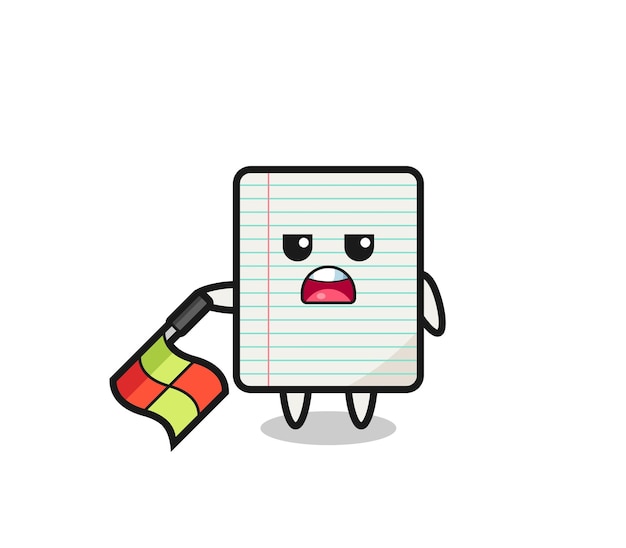 Adorable Notepad Character with Surprised Expression | Jiffy Designs