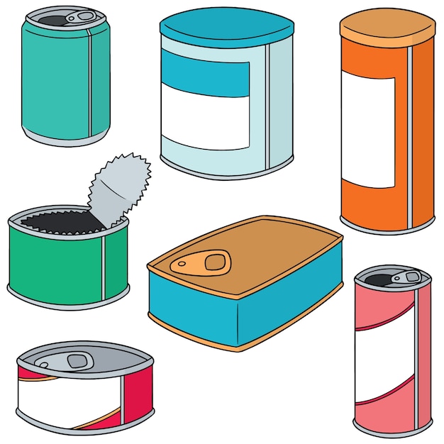 Vibrant Collection of Canned and Packaged Goods | Jiffy Designs