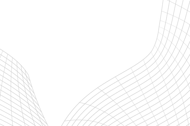 Elegant Monochrome Geometric Curves and Intersecting Lines | Jiffy Designs