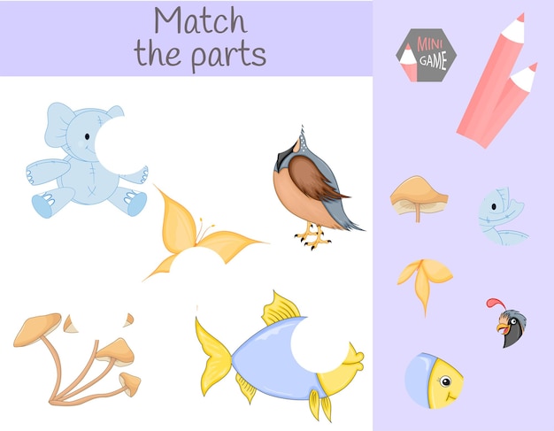 Vibrant Collection of Whimsical Nature-Inspired Elements | Jiffy Designs