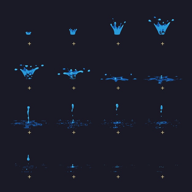 Diverse Collection of Vibrant Blue Crown Illustrations | Jiffy Designs
