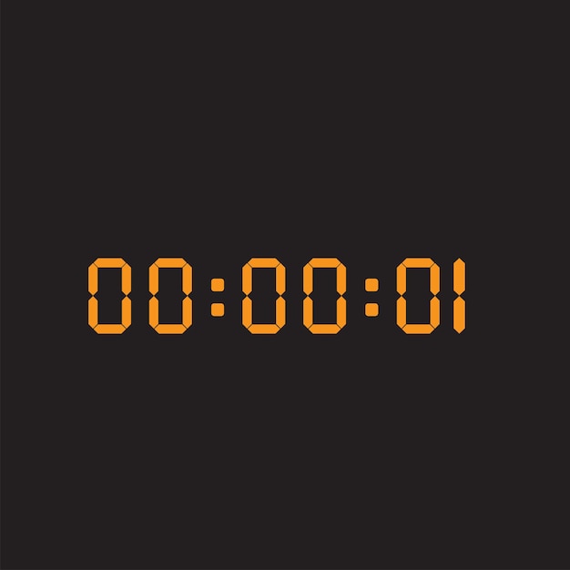 Countdown Timer in Vibrant Digital Display | Jiffy Designs