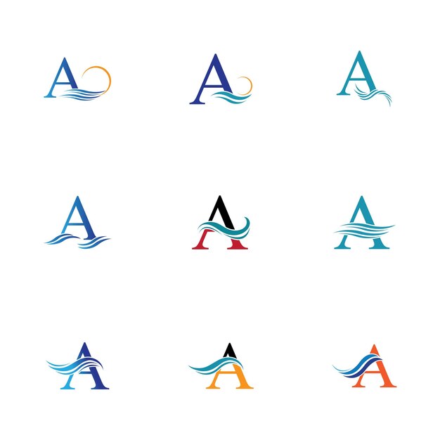 Versatile Collection of Stylized Letter A Designs | Jiffy Designs