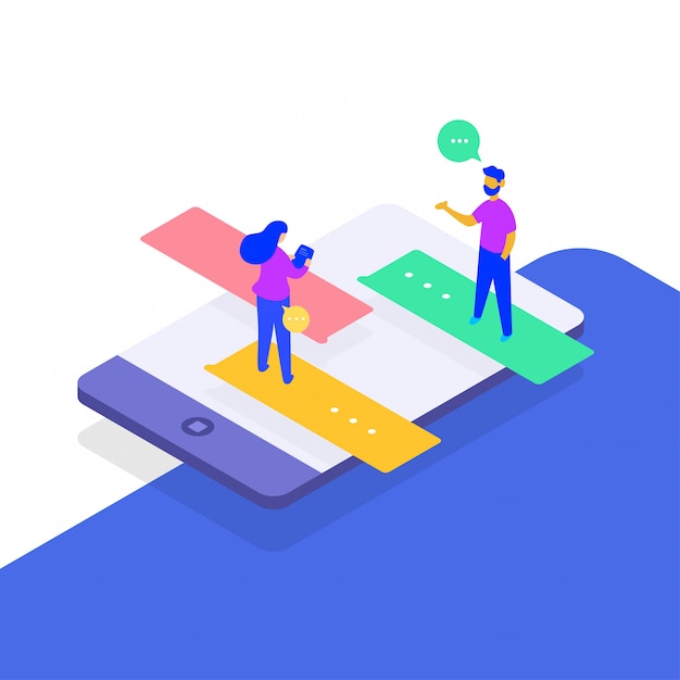 Vibrant Collaboration: People Connecting Through Digital Platforms ...