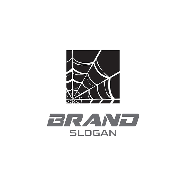 Intricate Spider Web Branding Logo with Slogan | Jiffy Designs
