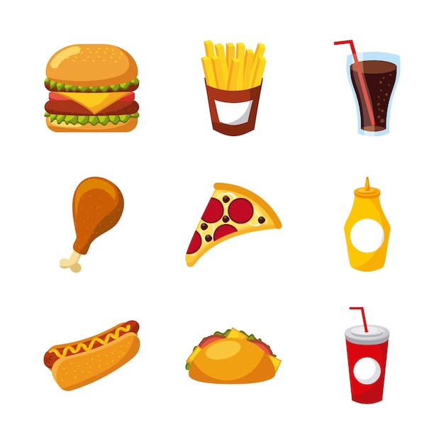 Delectable Assortment of Iconic Fast Food Favorites | Jiffy Designs