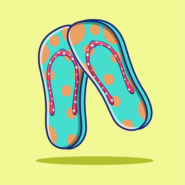 Vibrant Polka Dot Flip Flops: Fun Summer Footwear | Jiffy Designs