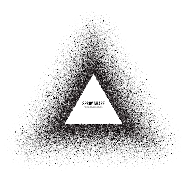Triangular Particle Dispersion with 'Drink Water' Text Graphic | Jiffy ...