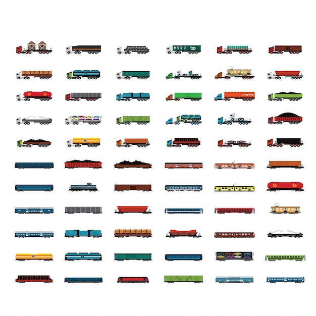 Vintage Train Cars: A Diverse Collection of Classic Locomotives | Jiffy ...