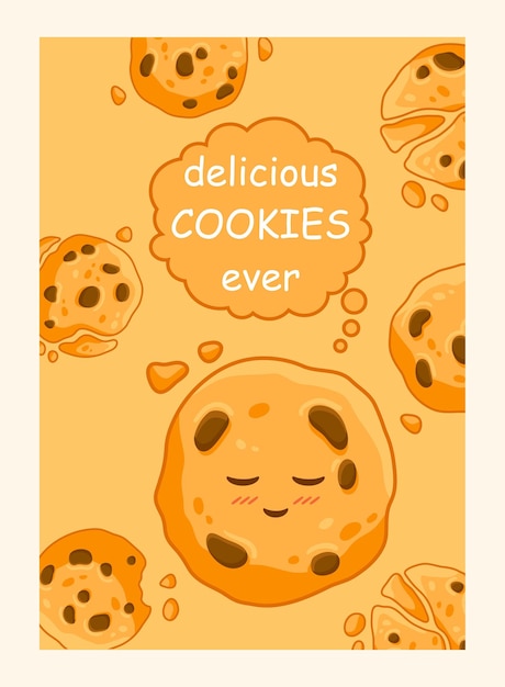 Delightful Chocolate Chip Cookies with Charming Smiles | Jiffy Designs