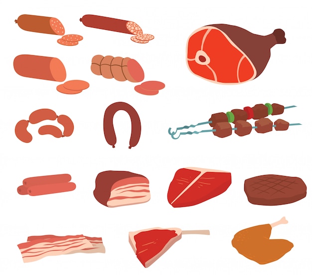 Diverse Meat Collection: Cuts, Chops, and Delectable Delights | Jiffy ...