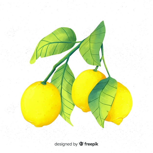 Vibrant Lemon Cluster with Fresh Green Leaves | Jiffy Designs