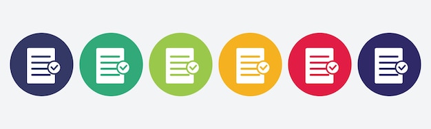 Colorful Checklist Icons for Task Management and Organization | Jiffy ...