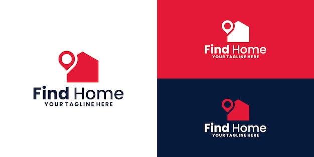 Discover Your New Home with Find Home Logo | Jiffy Designs