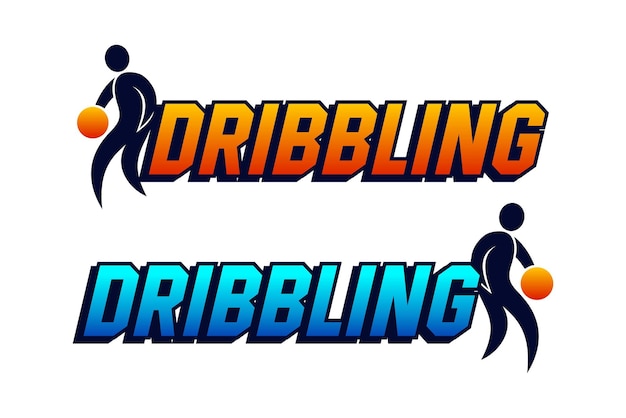 Dynamic Basketball Dribbling Logo Design with Vibrant Colors | Jiffy ...