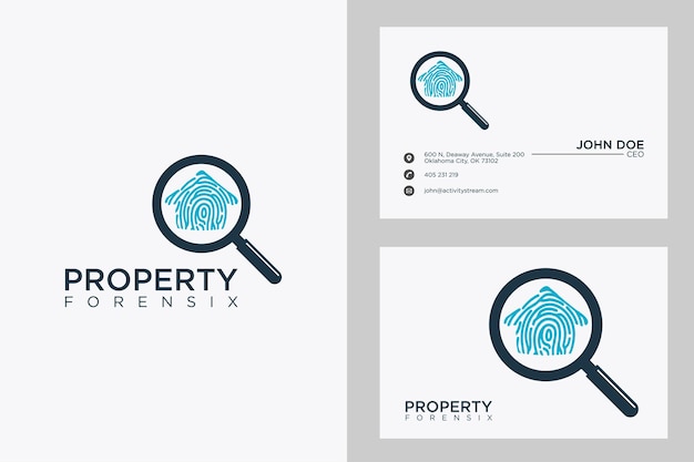 Forensic Fingerprint Analysis and Property Investigation Logo | Jiffy ...