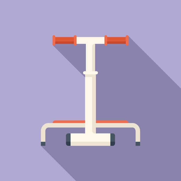 Minimalist Illustration of a Bicycle Pump | Jiffy Designs