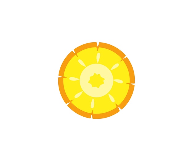 Vibrant Radiant Sun Symbol with Striking Sunburst Design | Jiffy Designs