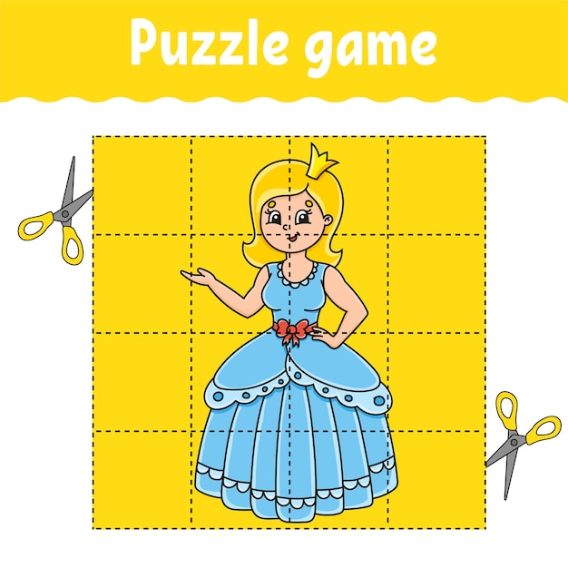 Charming Princess Puzzle Game for Kids | Jiffy Designs