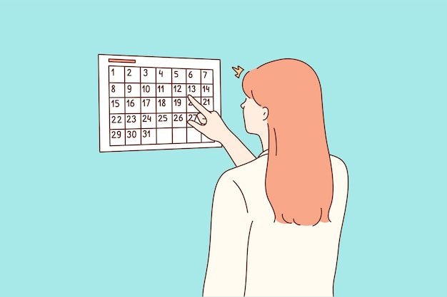 Vibrant Calendar Design with Playful Illustration | Jiffy Designs