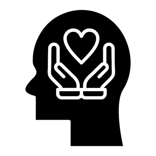 Compassionate Mindset: Hands Cradling a Heart in Silhouette | Jiffy Designs