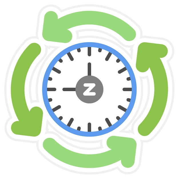 Efficient Time Management: 2-Hour Cycle Productivity Icon | Jiffy Designs