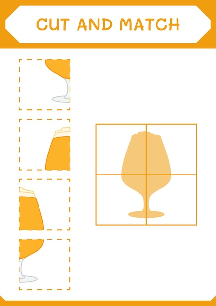 Vibrant Cut-and-Match Silhouette Game for Kids | Jiffy Designs