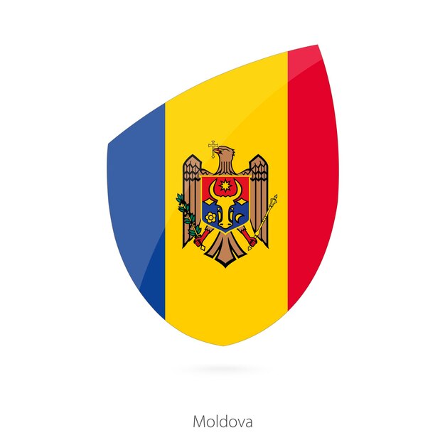 Vibrant Shield Emblazoned with Moldova's Iconic Coat of Arms | Jiffy ...