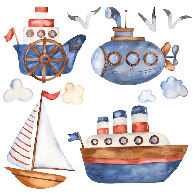 Whimsical Nautical Vessels and Accessories | Jiffy Designs