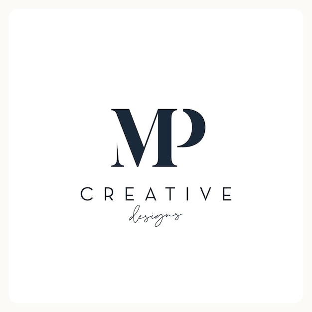 Elegant Monogram Logo with Sophisticated Typography Design | Jiffy Designs