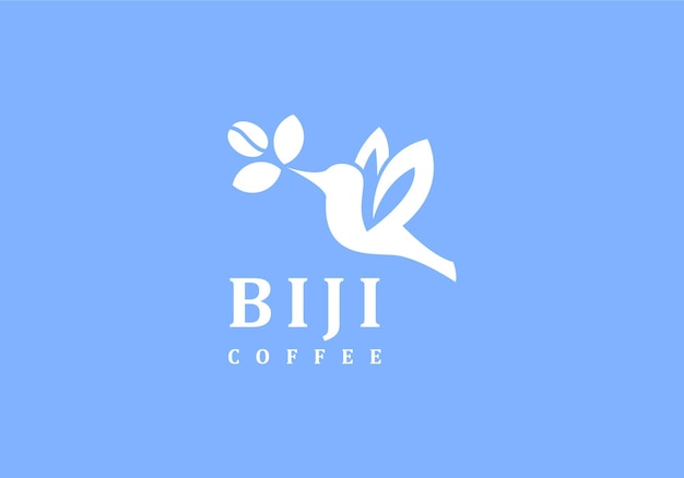 Elegant Floral Logo for Biji Coffee Brand | Jiffy Designs