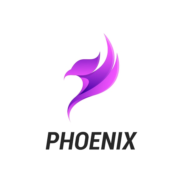 Vibrant and Soaring Phoenix Logo Design | Jiffy Designs