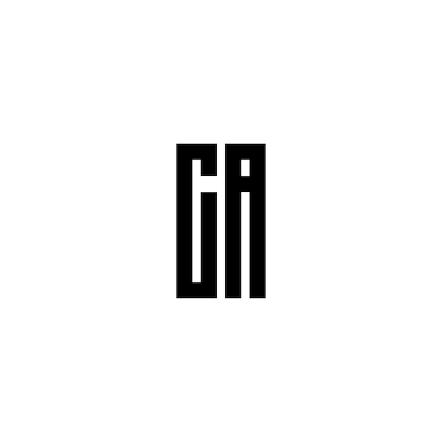 Sleek and Modern GA Monogram Logo Design | Jiffy Designs