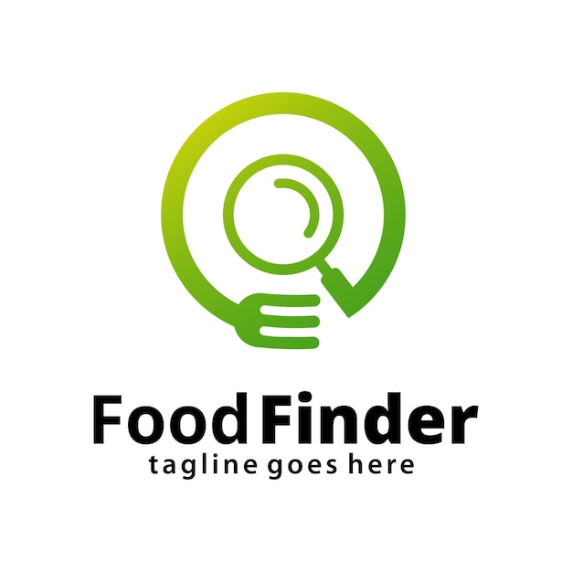 Vibrant Green Spiral Logo for Food Locator App | Jiffy Designs