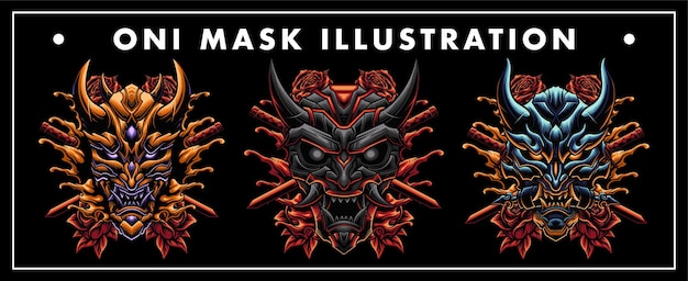 Fierce Oni Masks: Demonic Visages of Japanese Folklore | Jiffy Designs