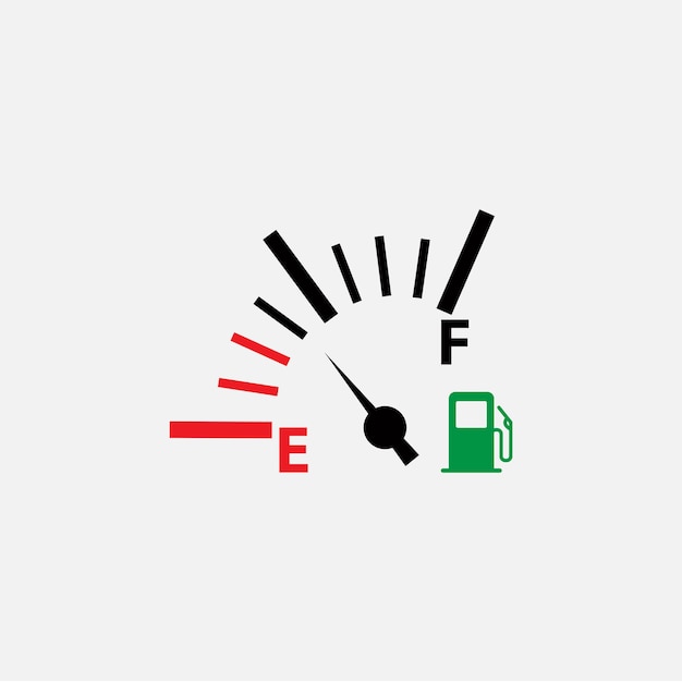 Fuel Gauge Displaying Low Fuel Level | Jiffy Designs