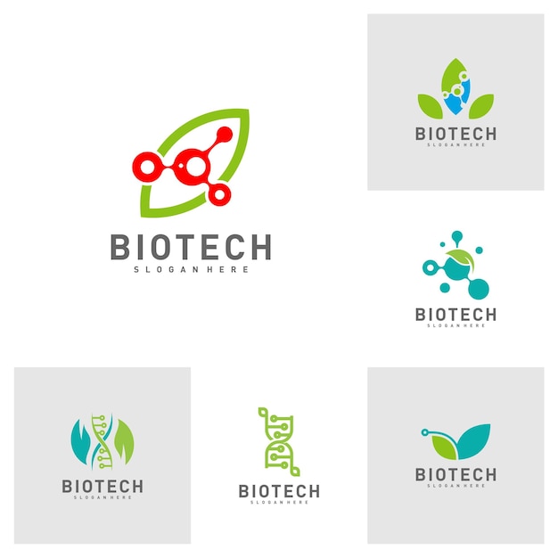 Vibrant Biotech Icons: A Diverse Collection for Branding and Design ...